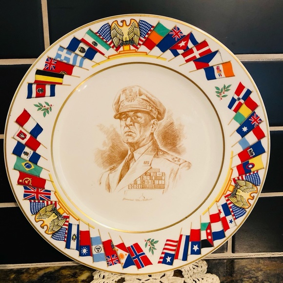 Other | Collectors Wwii Allied Nations Commemorative Series Plate ...